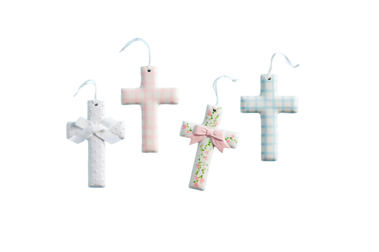 DECORATIVE CERAMIC CROSS | BABY GIFT – Walker Boutique