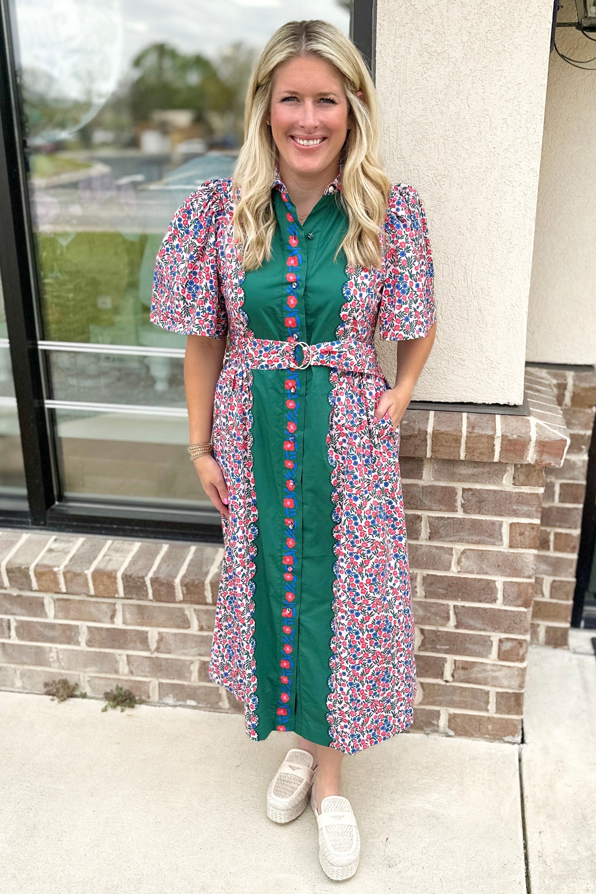 EMILY LOVELOCK: ROSE HOLLY DRESS – Walker Boutique